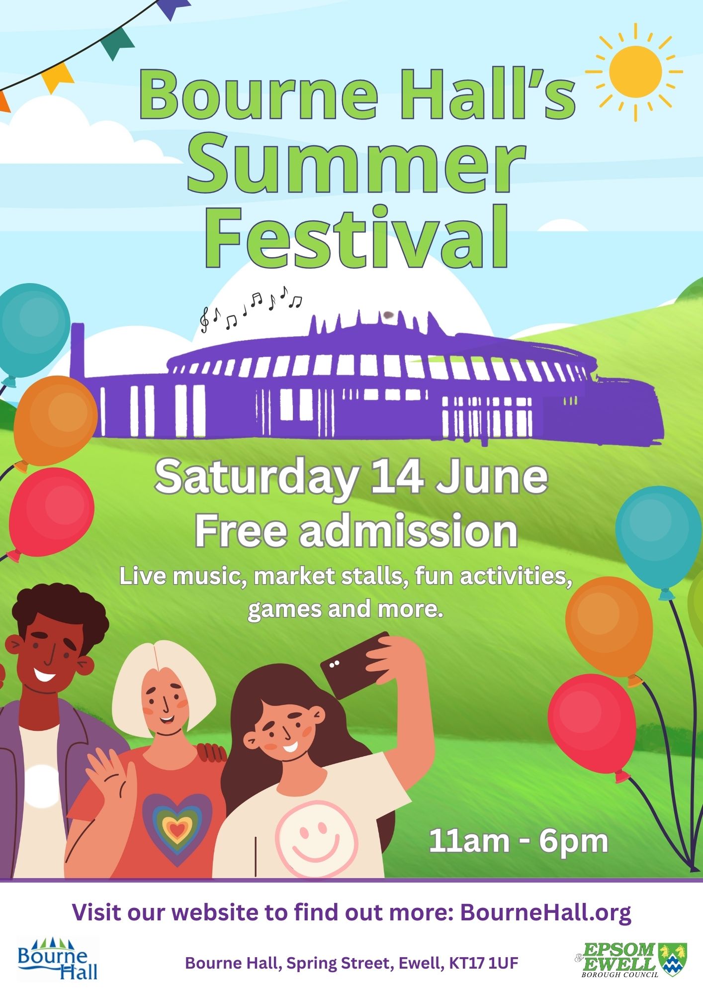 Upcoming events | Bourne Hall